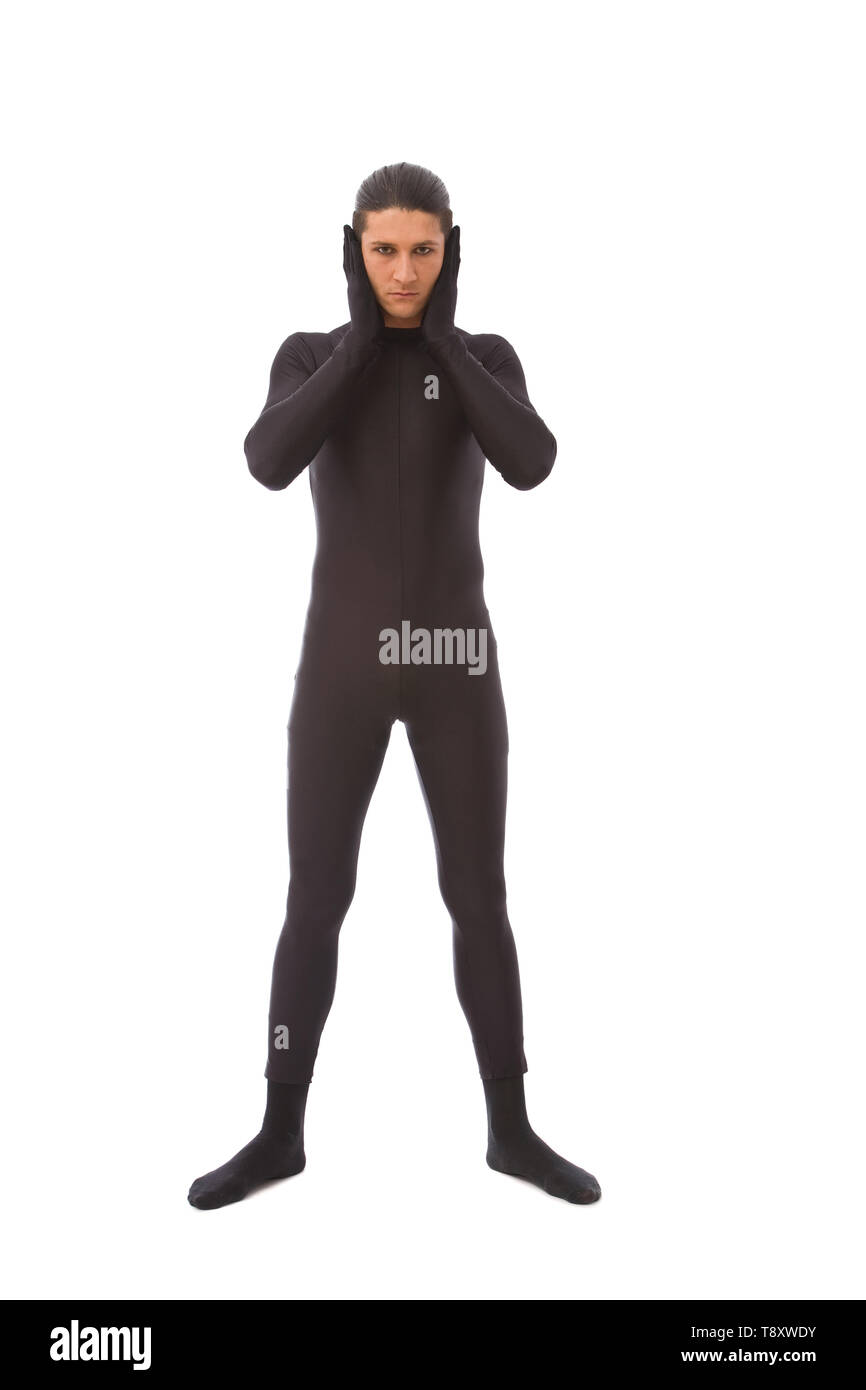 muted man with futuristic concept Stock Photo - Alamy