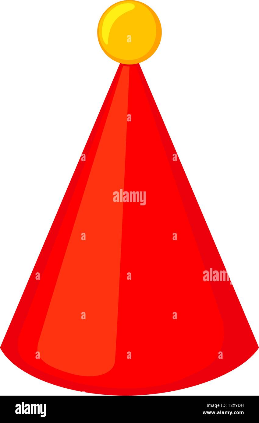 Colorful cartoon party hat Stock Vector Image & Art - Alamy