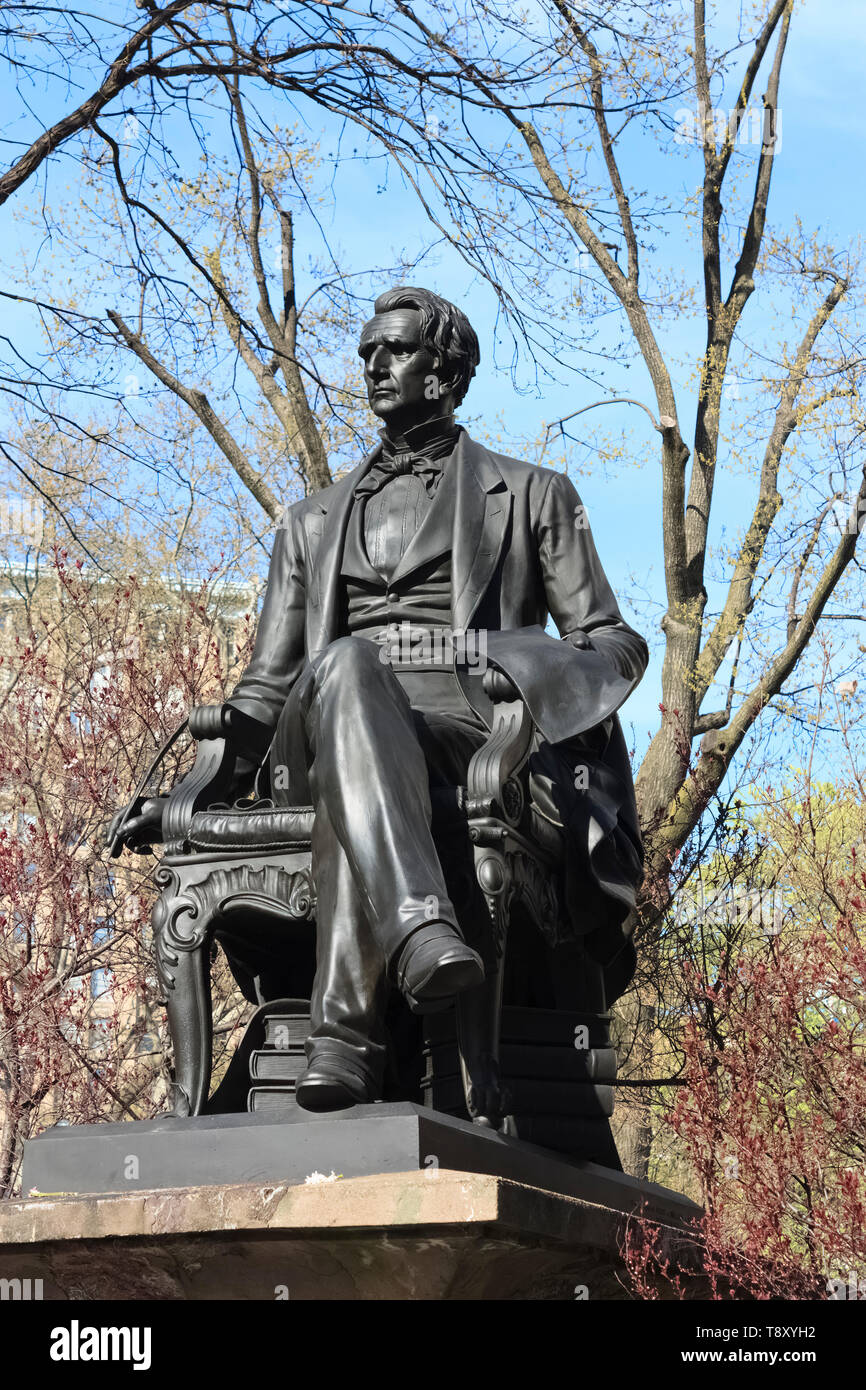 Statue of William H. Seward (19th Century US Secretary of State, NY ...