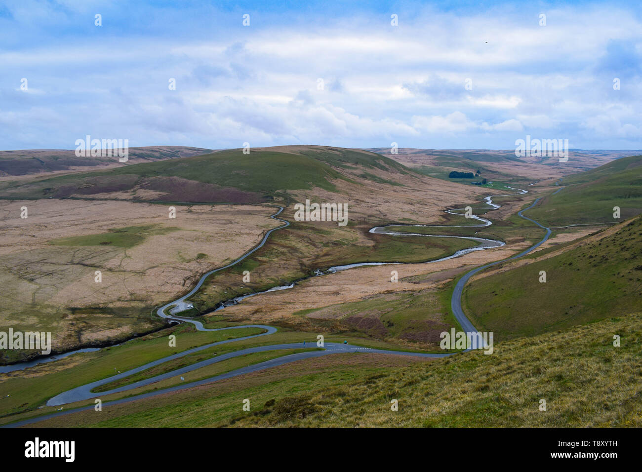 Welsh roads hi-res stock photography and images - Alamy