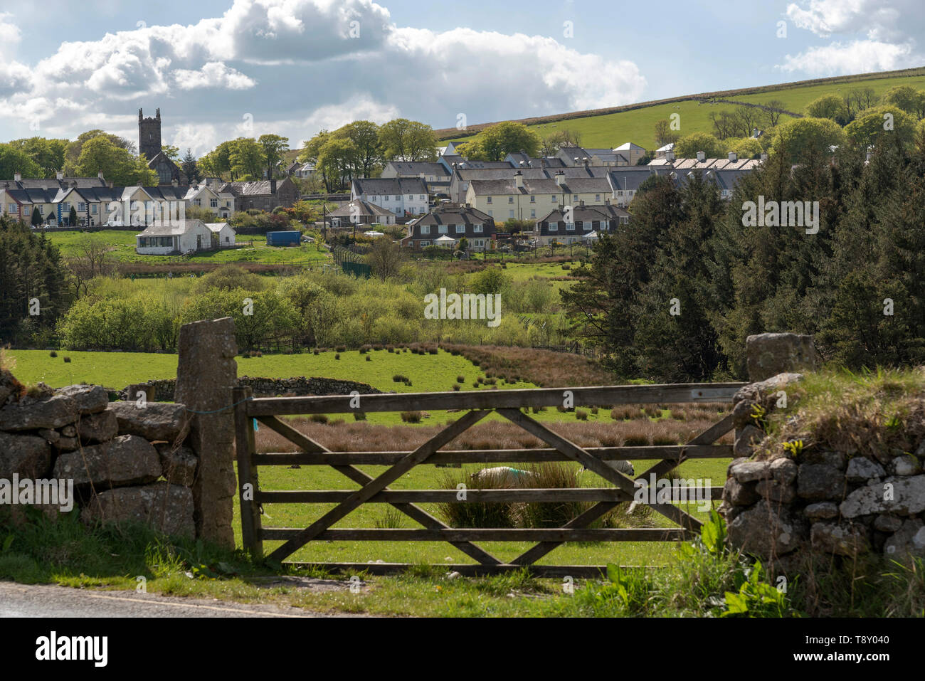 Princetown dartmoor houses hi-res stock photography and images - Alamy