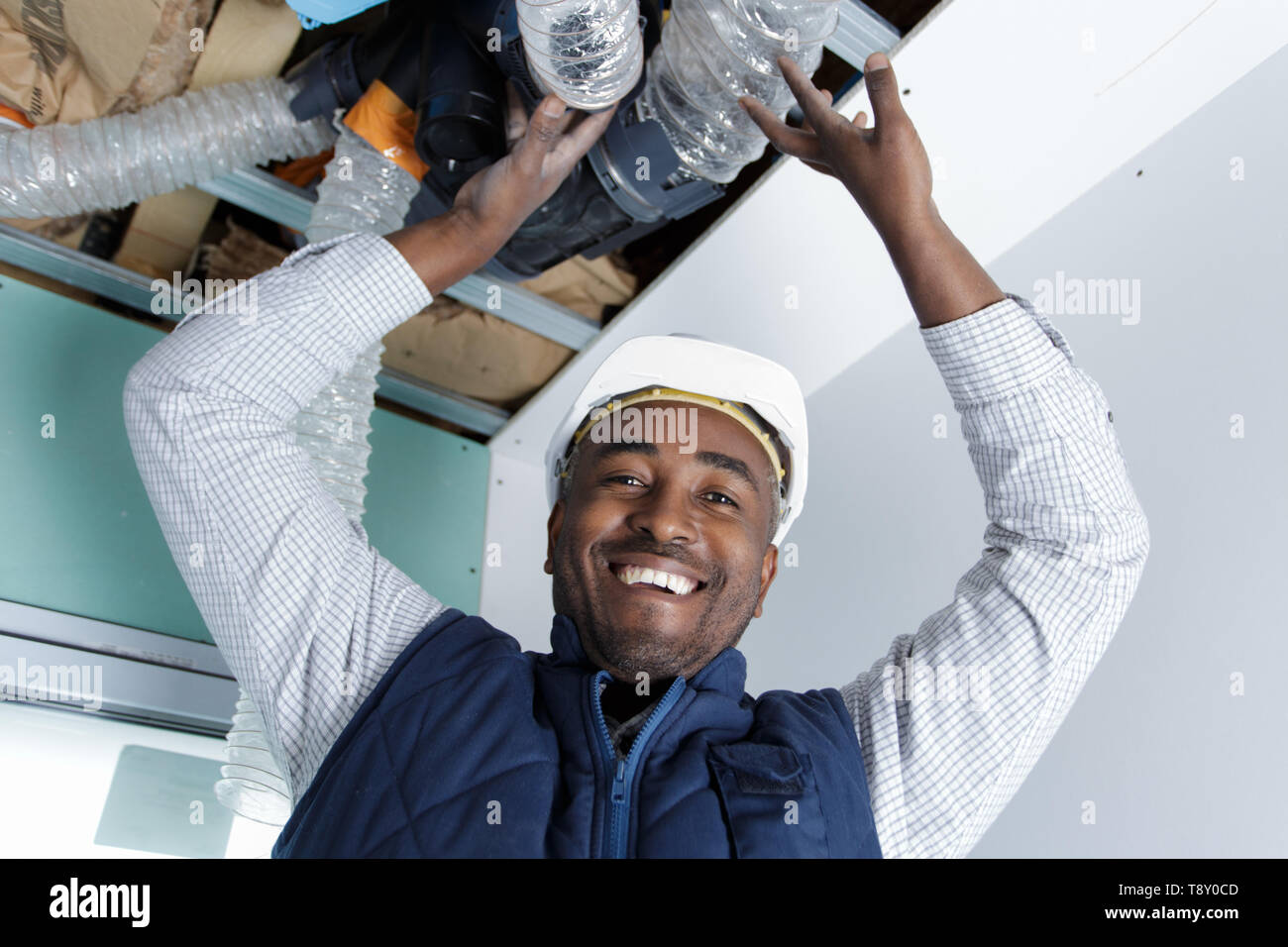 Overhead space heater hi-res stock photography and images - Alamy