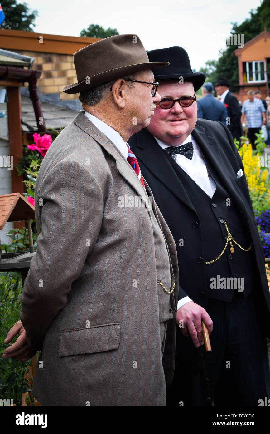 Winston churchill reenactor hi-res stock photography and images - Alamy