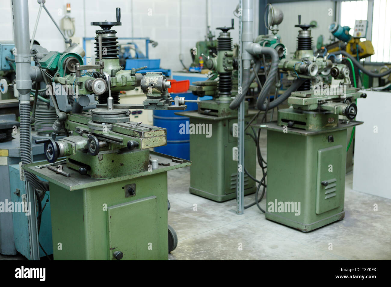 Old school cnc hi-res stock photography and images - Alamy