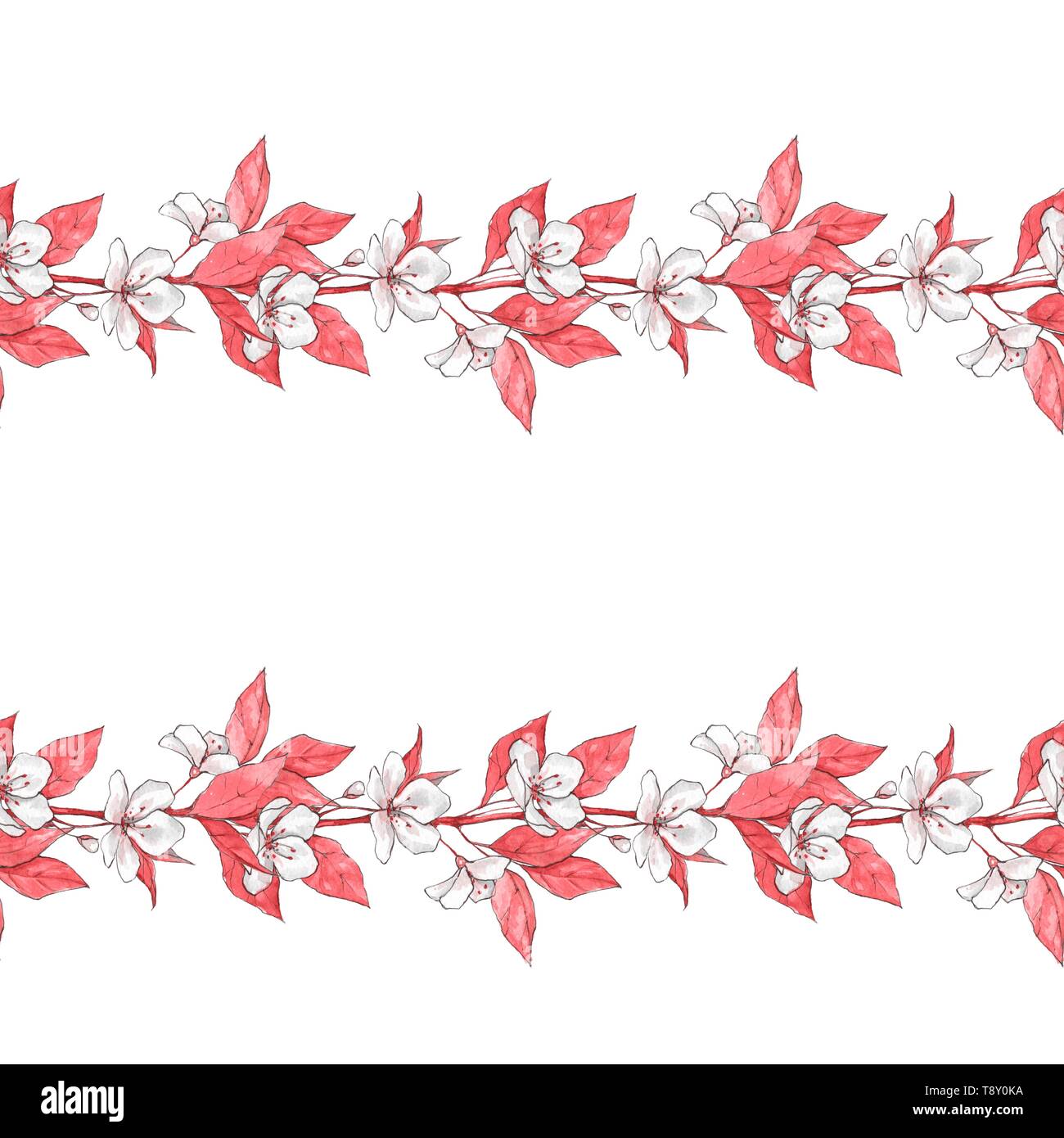 Tileable border Cut Out Stock Images & Pictures - Alamy