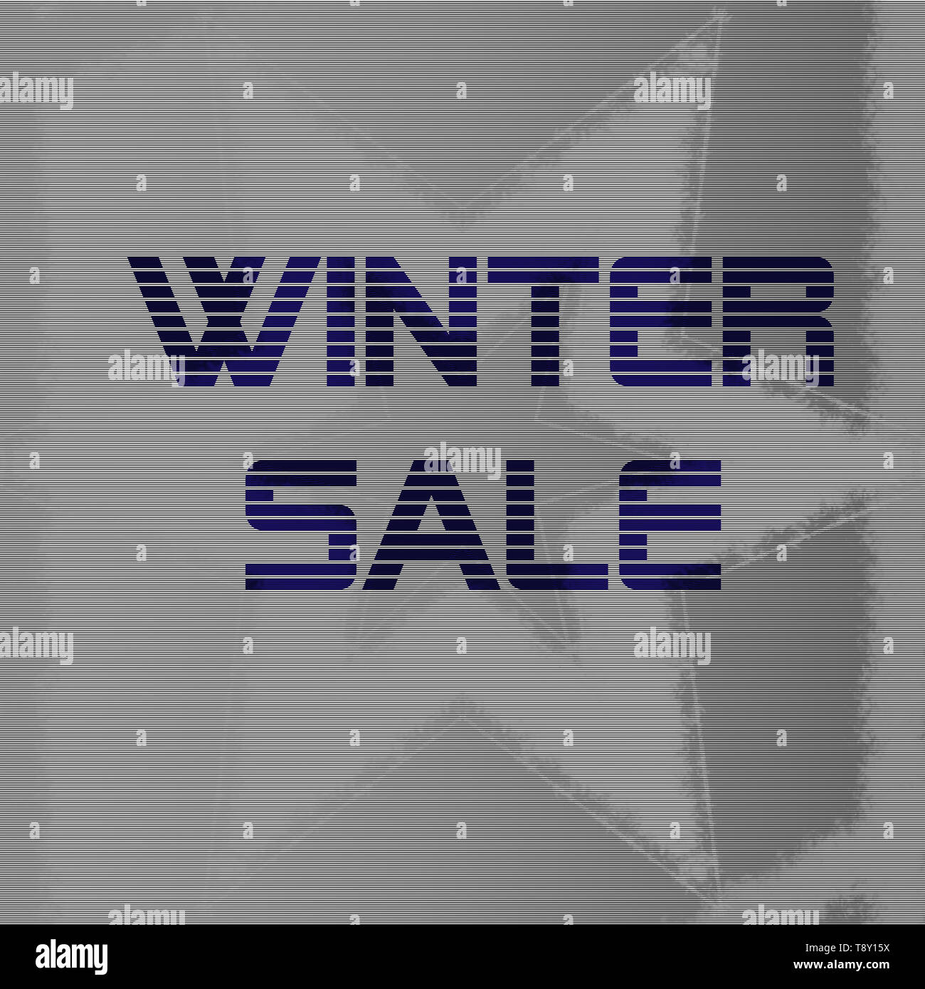 Winter sale promotion. Poster for sale ads in gray background color ...