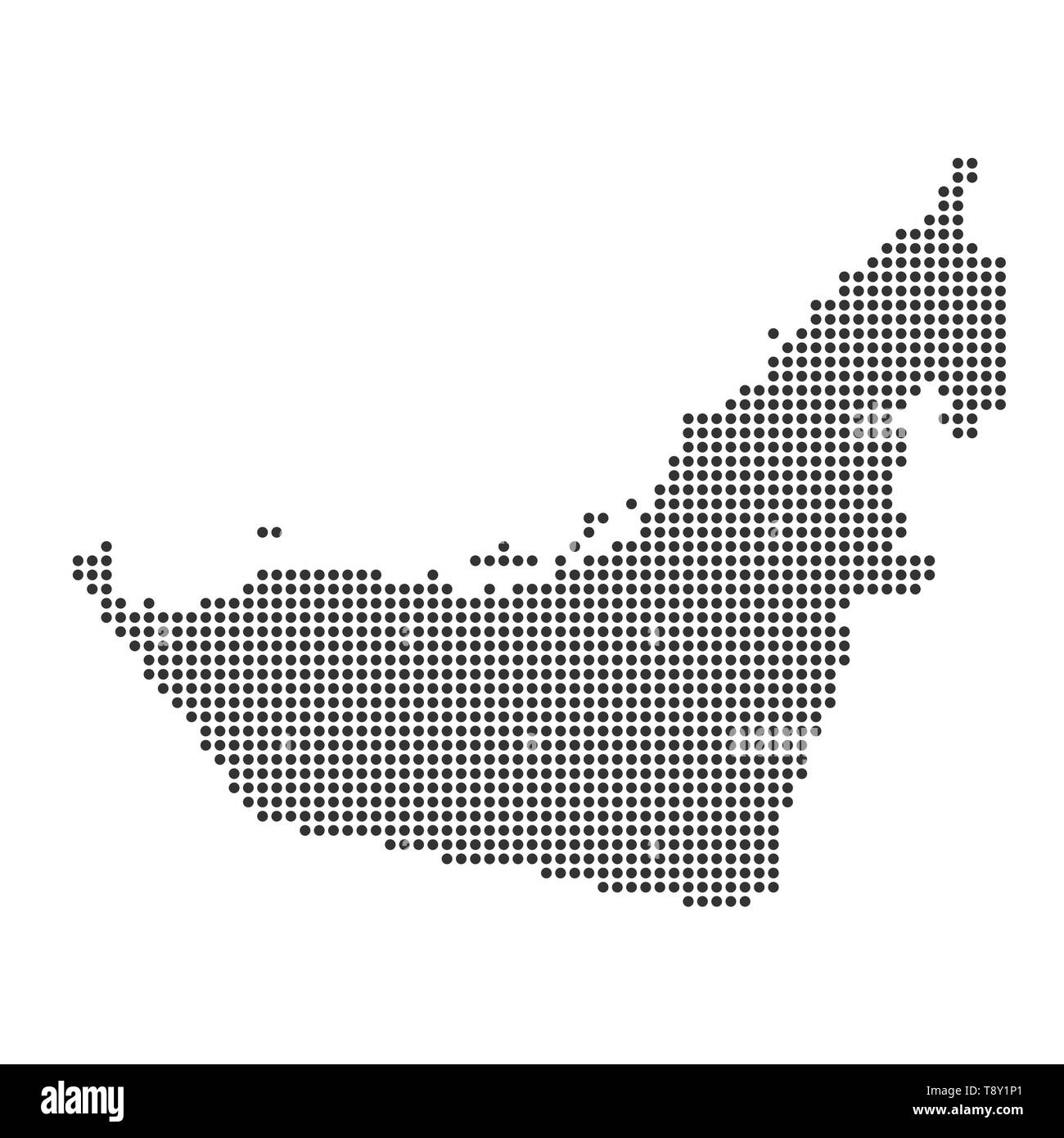Uae map Black and White Stock Photos & Images - Alamy