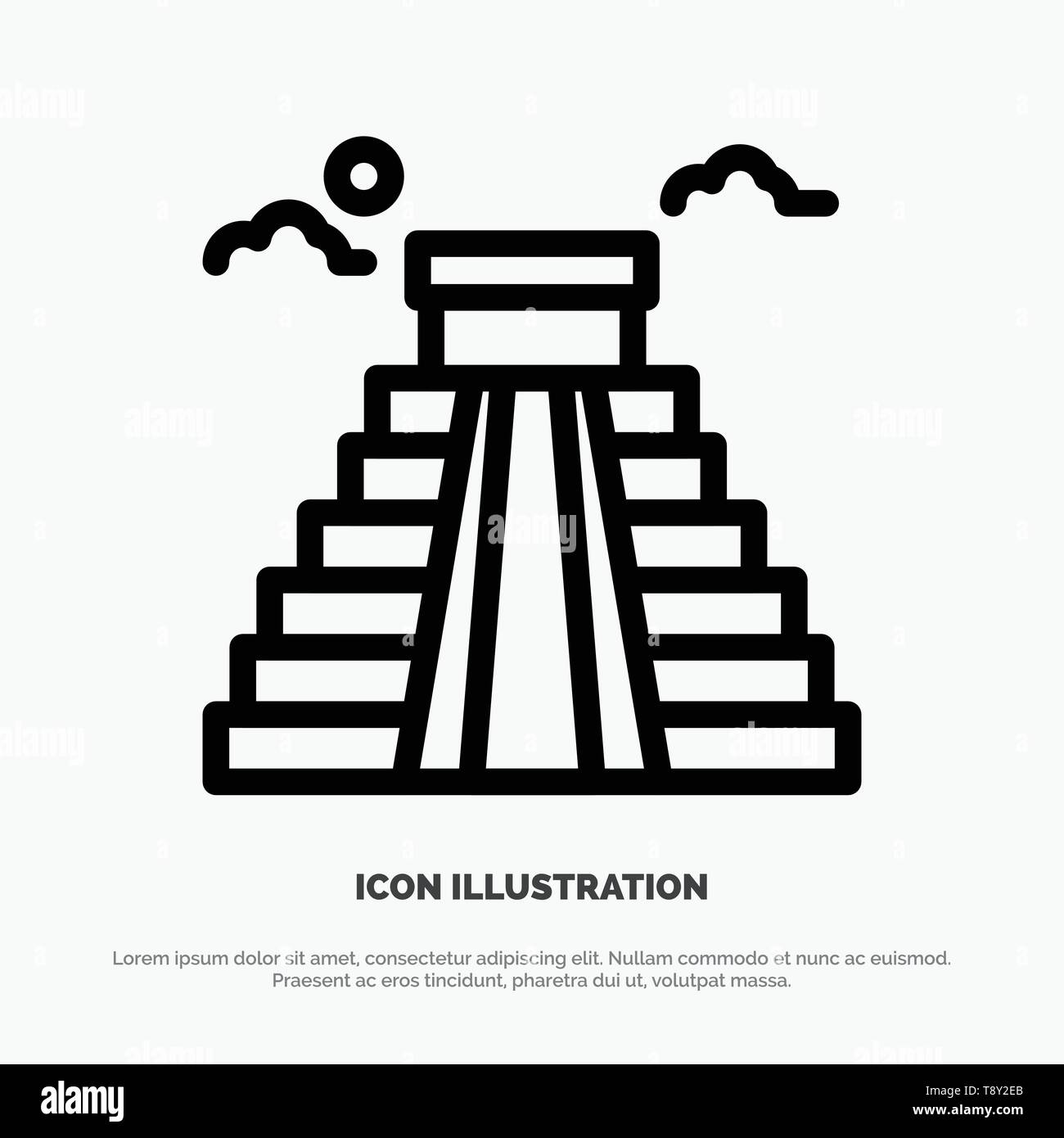 American america architecture buildings iconic Stock Vector Images - Alamy