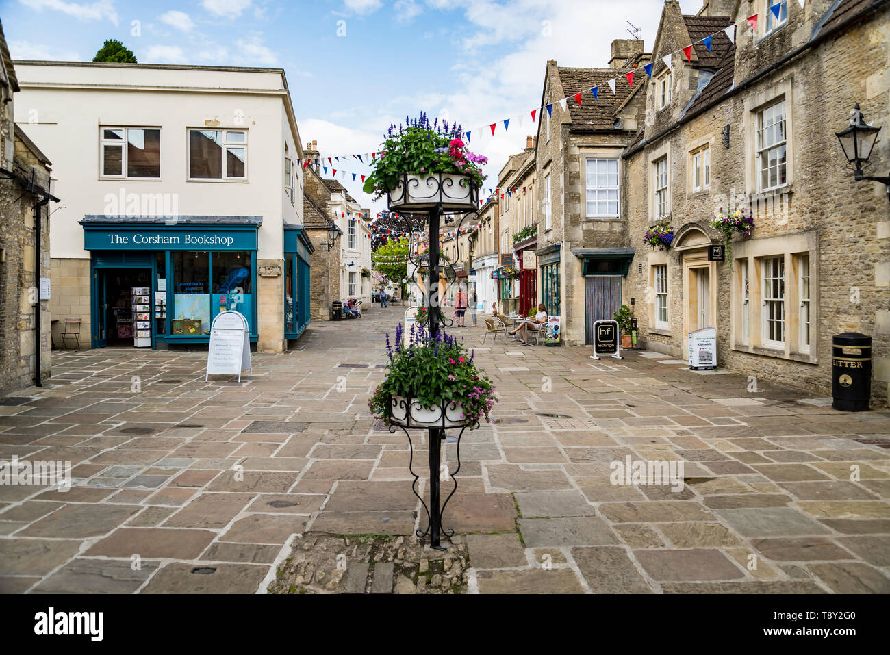 street in the market town of Corsham England, UK Stock Photo - Alamy
