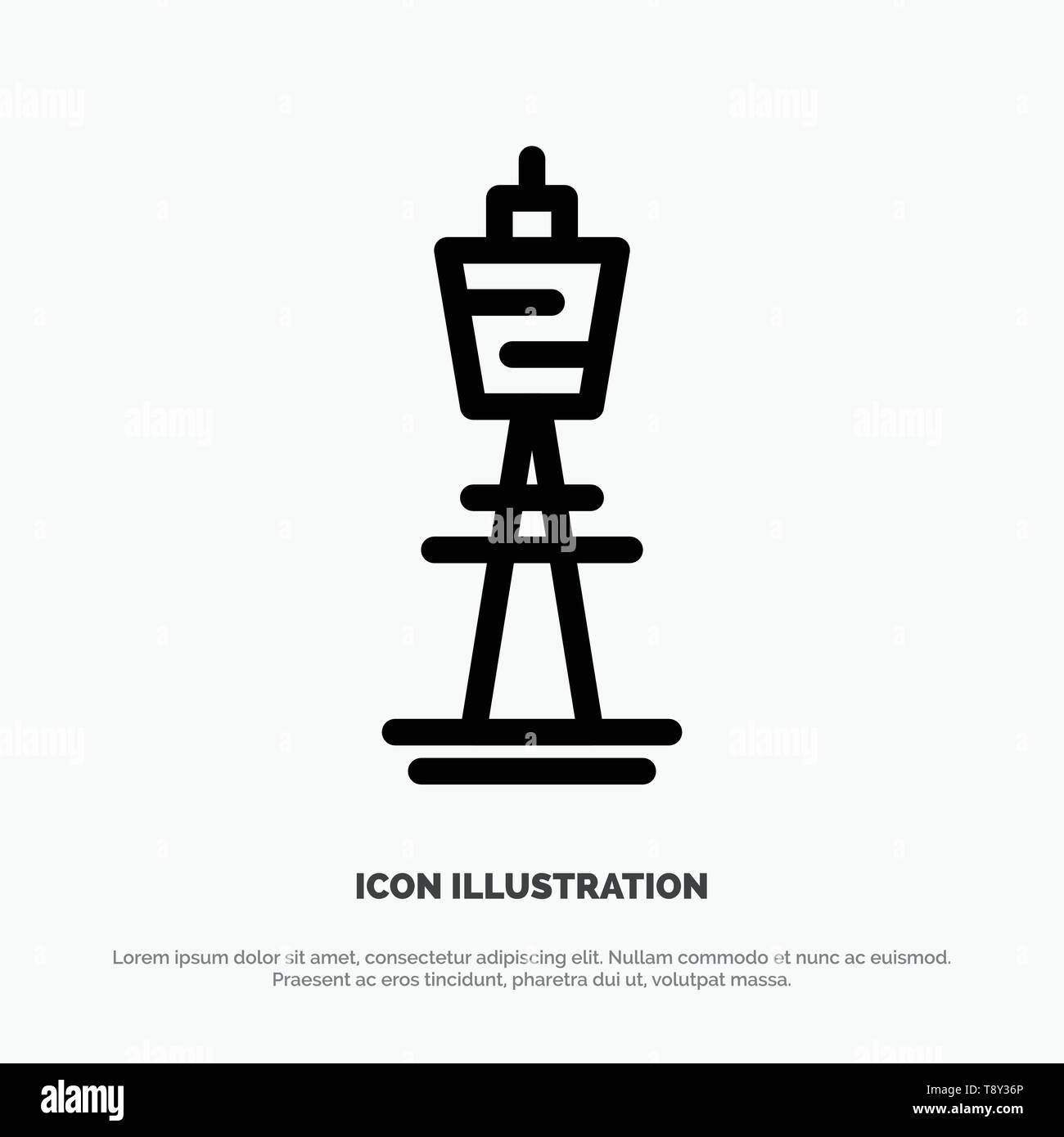 Tv_tower Stock Vector Images - Alamy