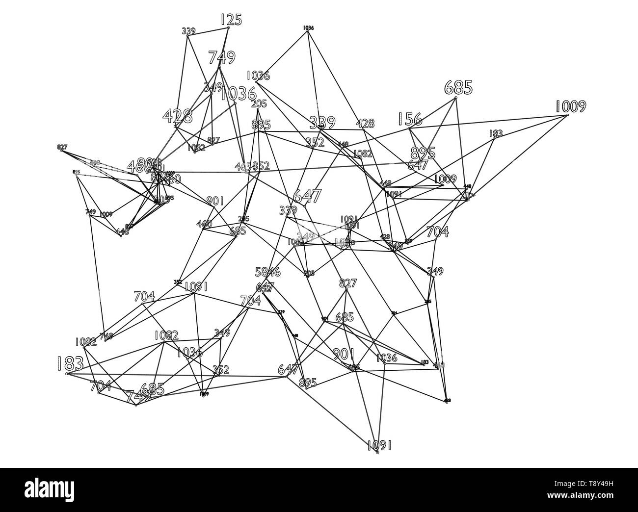 Abstract word cloud Outline. Vector Stock Vector Image & Art - Alamy