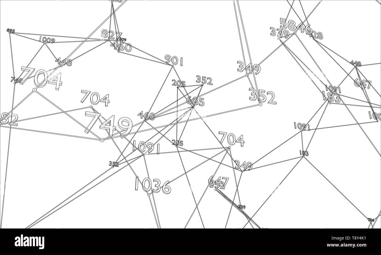Abstract word cloud Outline. Vector Stock Vector Image & Art - Alamy