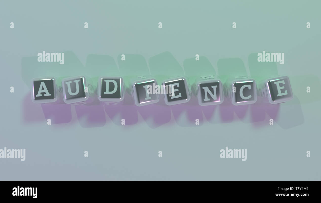 Audience computer ICT keyword. Graphic resource, texture or background ...