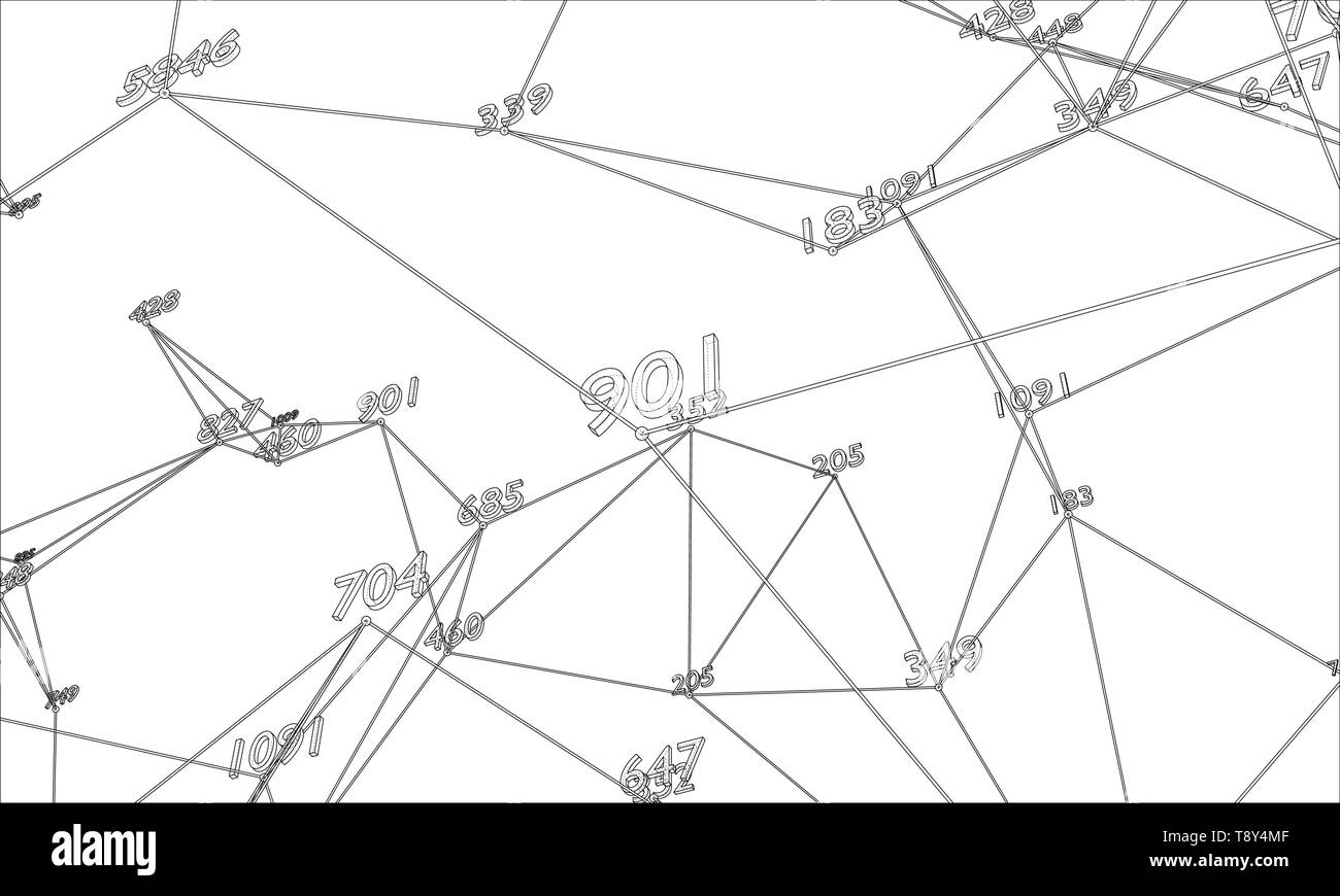 Abstract word cloud Outline. Vector Stock Vector Image & Art - Alamy