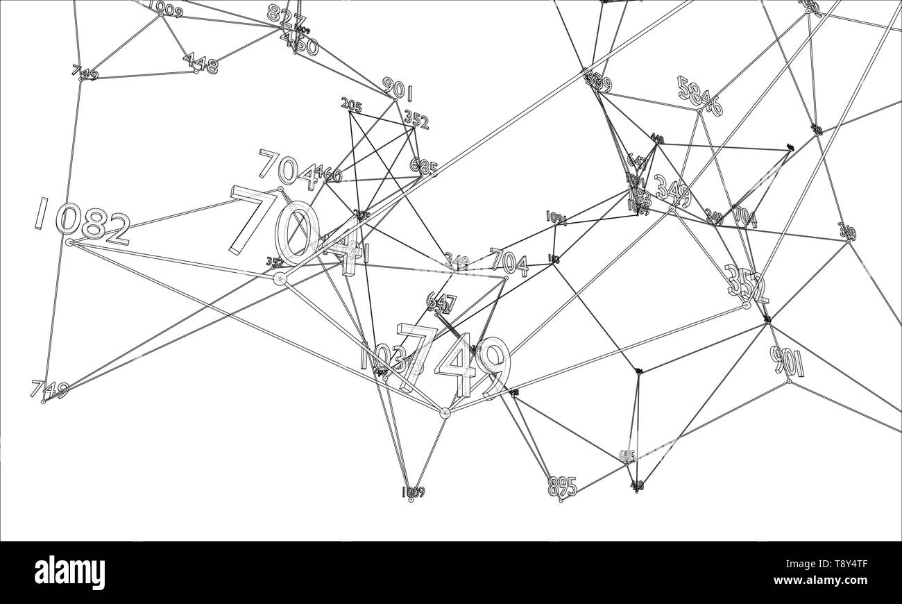 Abstract word cloud Outline. Vector Stock Vector Image & Art - Alamy
