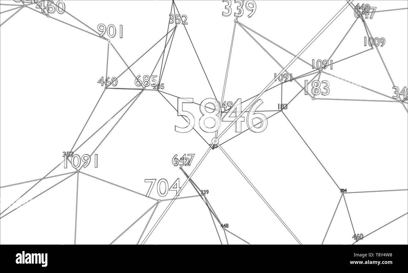 Abstract word cloud Outline. Vector Stock Vector Image & Art - Alamy