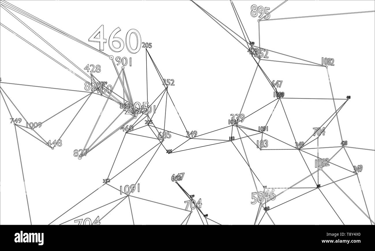Abstract word cloud Outline. Vector Stock Vector Image & Art - Alamy