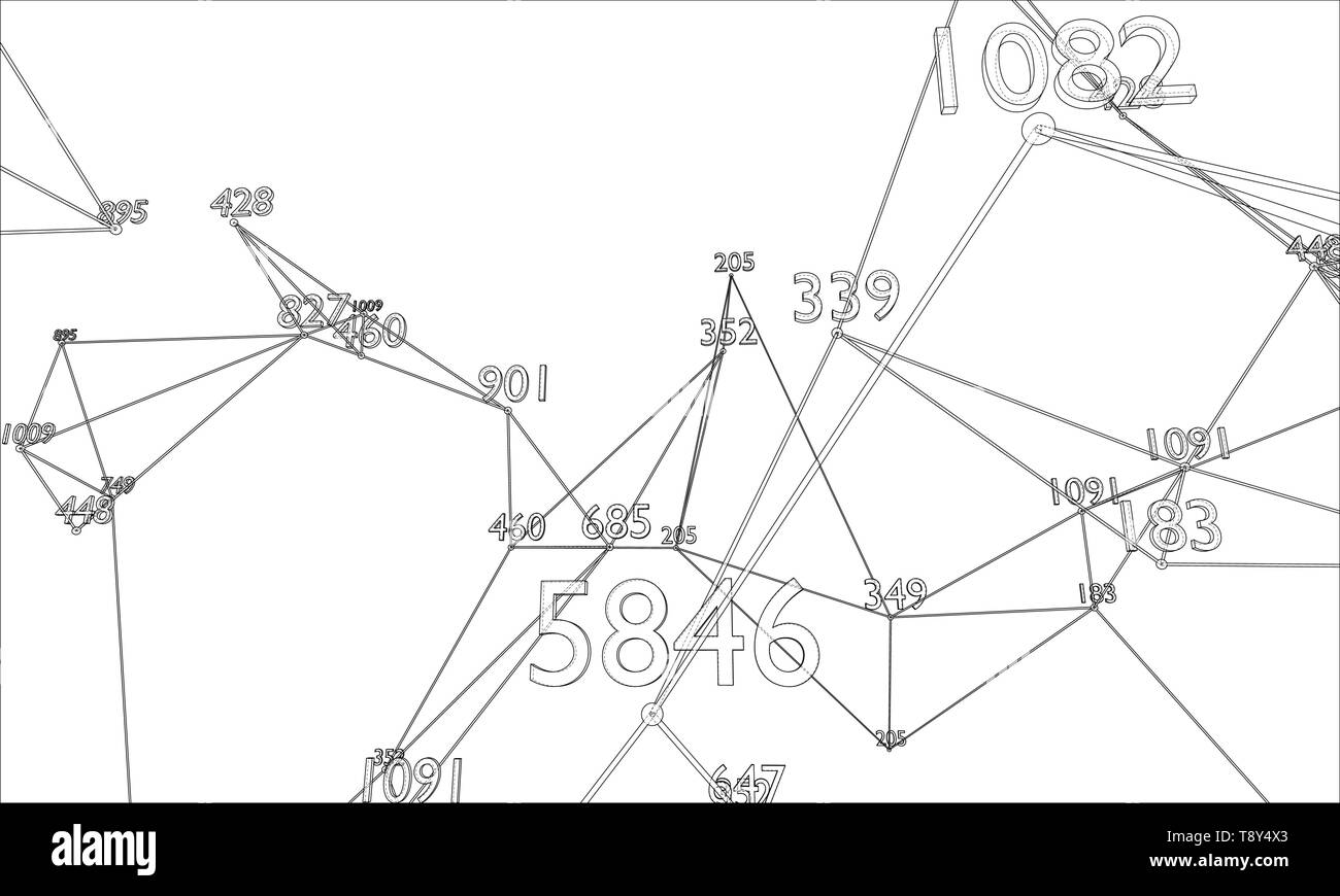 Abstract word cloud Outline. Vector Stock Vector Image & Art - Alamy