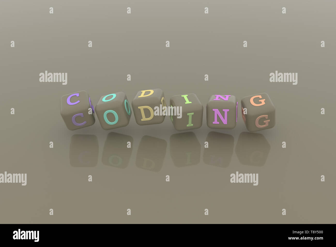 Coding computer ICT keyword. Graphic resource, texture or background ...