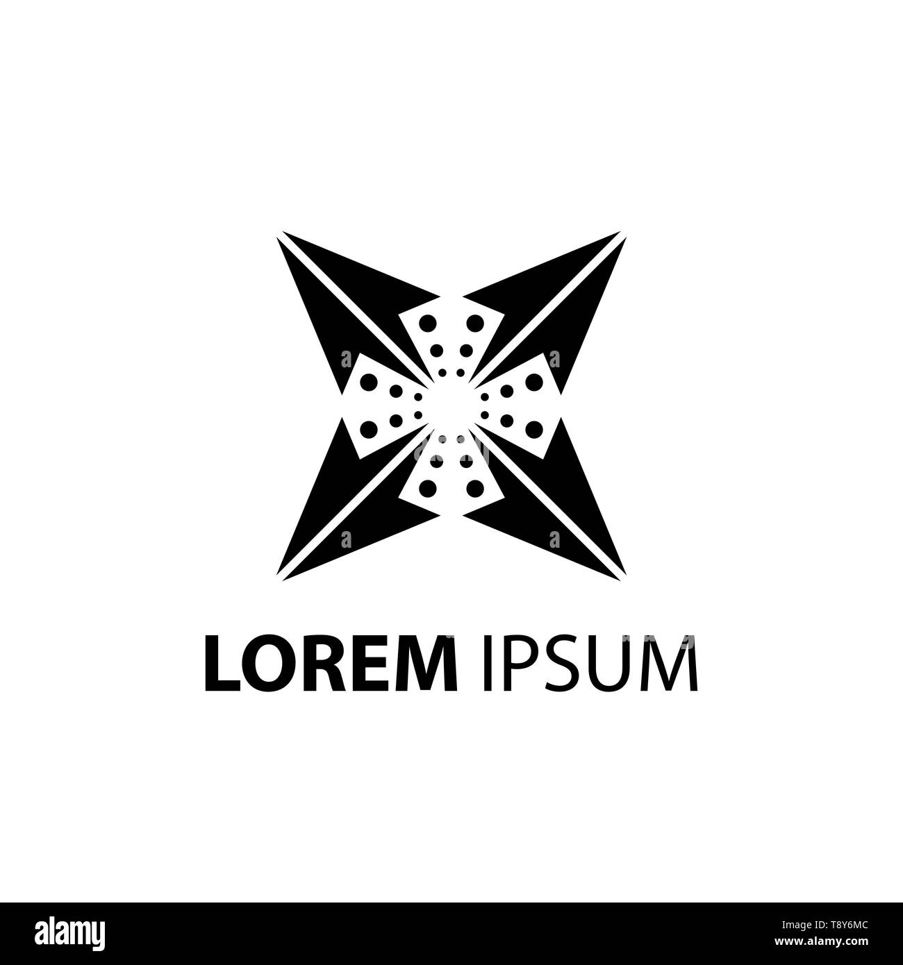 Abstract symbol vector. Abstract ornament. Abstract logo or icon ...