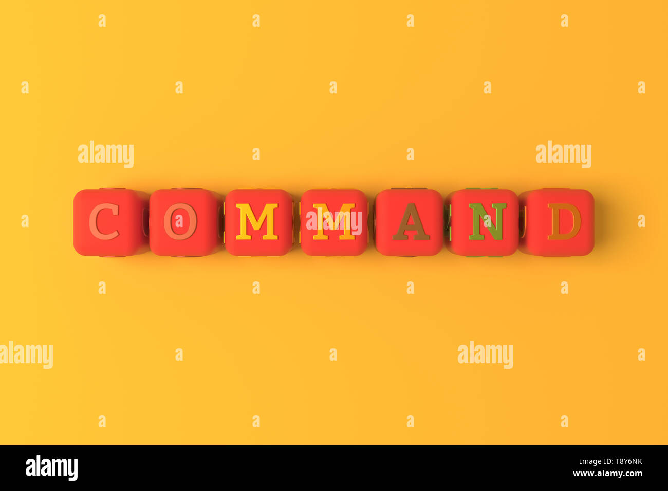 Command computer ICT keyword. Graphic resource, texture or background ...