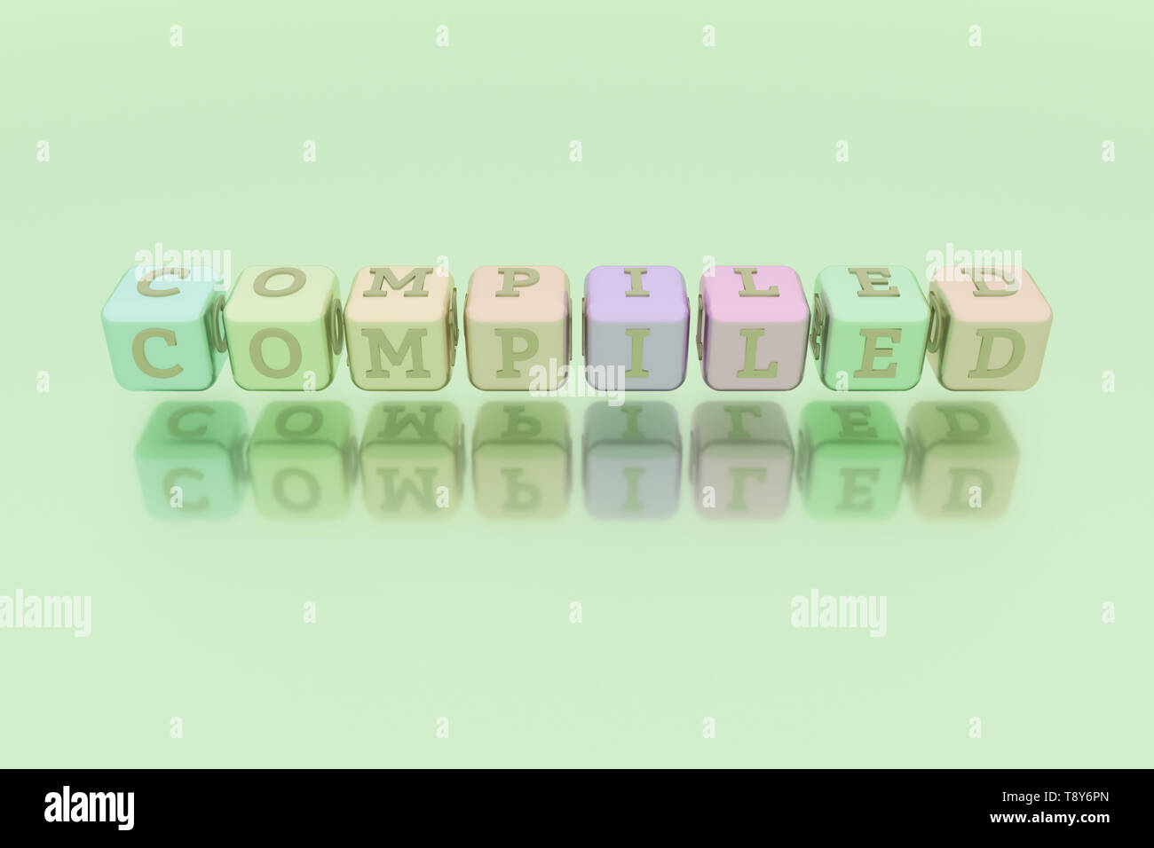 Compiled computer ICT keyword. Graphic resource, texture or background ...