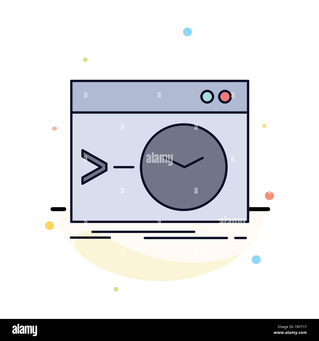 Bash terminal Stock Vector Images - Alamy