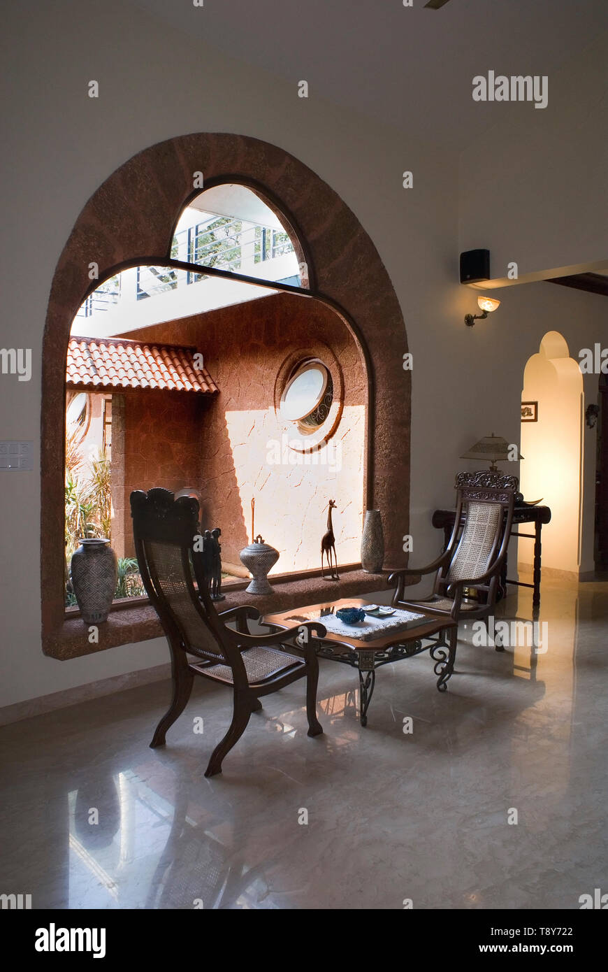 Modern house in North Goa. India Stock Photo - Alamy