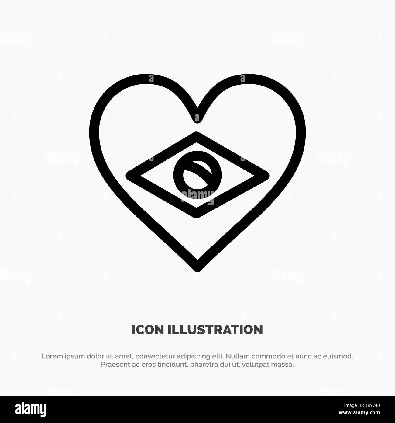 Brazil heart collection hi-res stock photography and images - Alamy