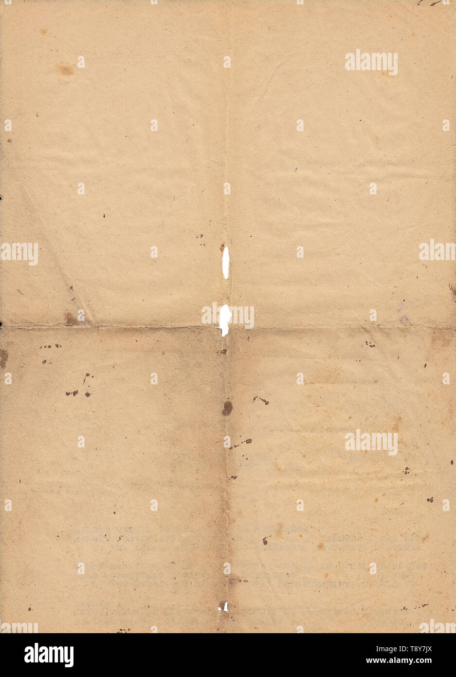 Texture old paper with traces of scuffs and stains Stock Photo - Alamy