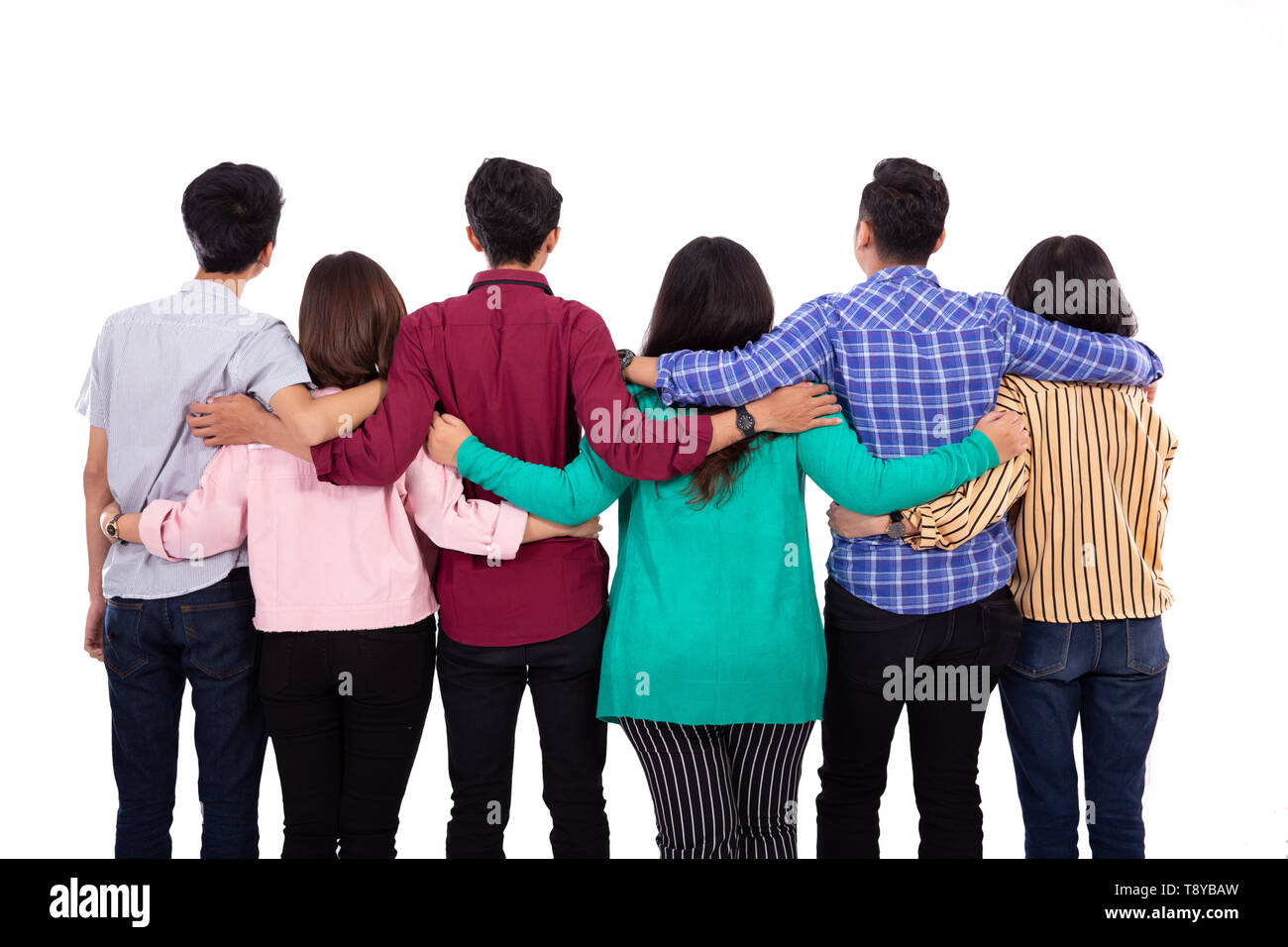 Hug colleague Cut Out Stock Images & Pictures - Alamy