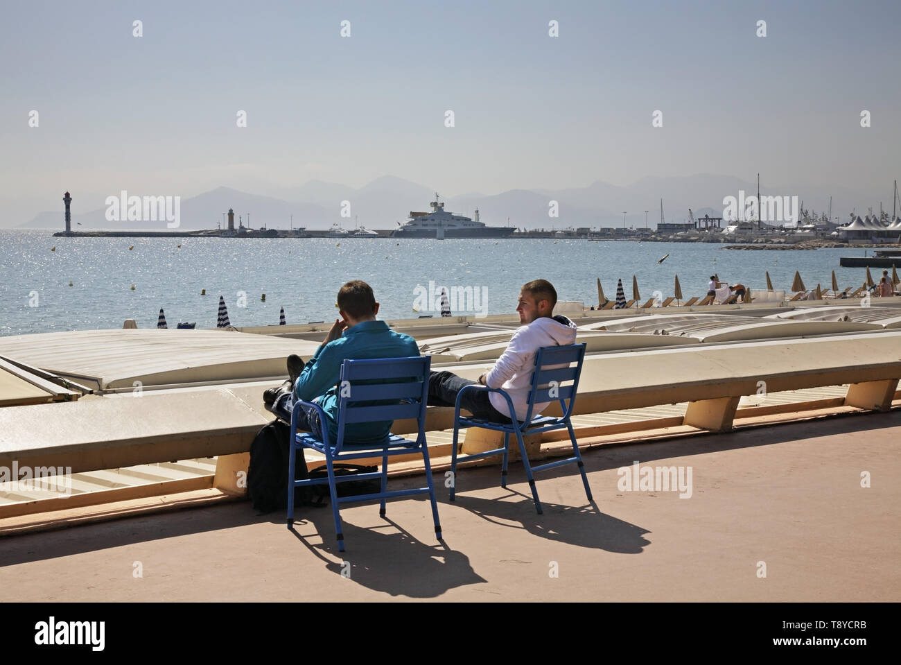 Promenade de la Croisette in Cannes. France Stock Photo - Alamy