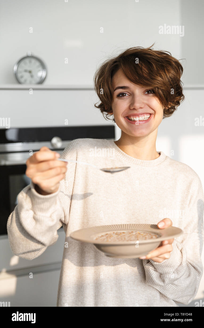 Drinking porridge hi-res stock photography and images - Alamy