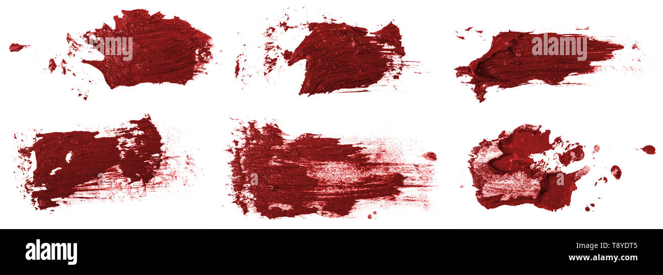 Red ink paint abstract hi-res stock photography and images - Alamy