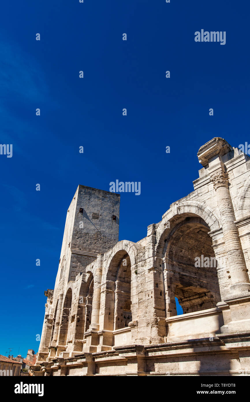 Arles amphitheatre historical site hi-res stock photography and images - Alamy