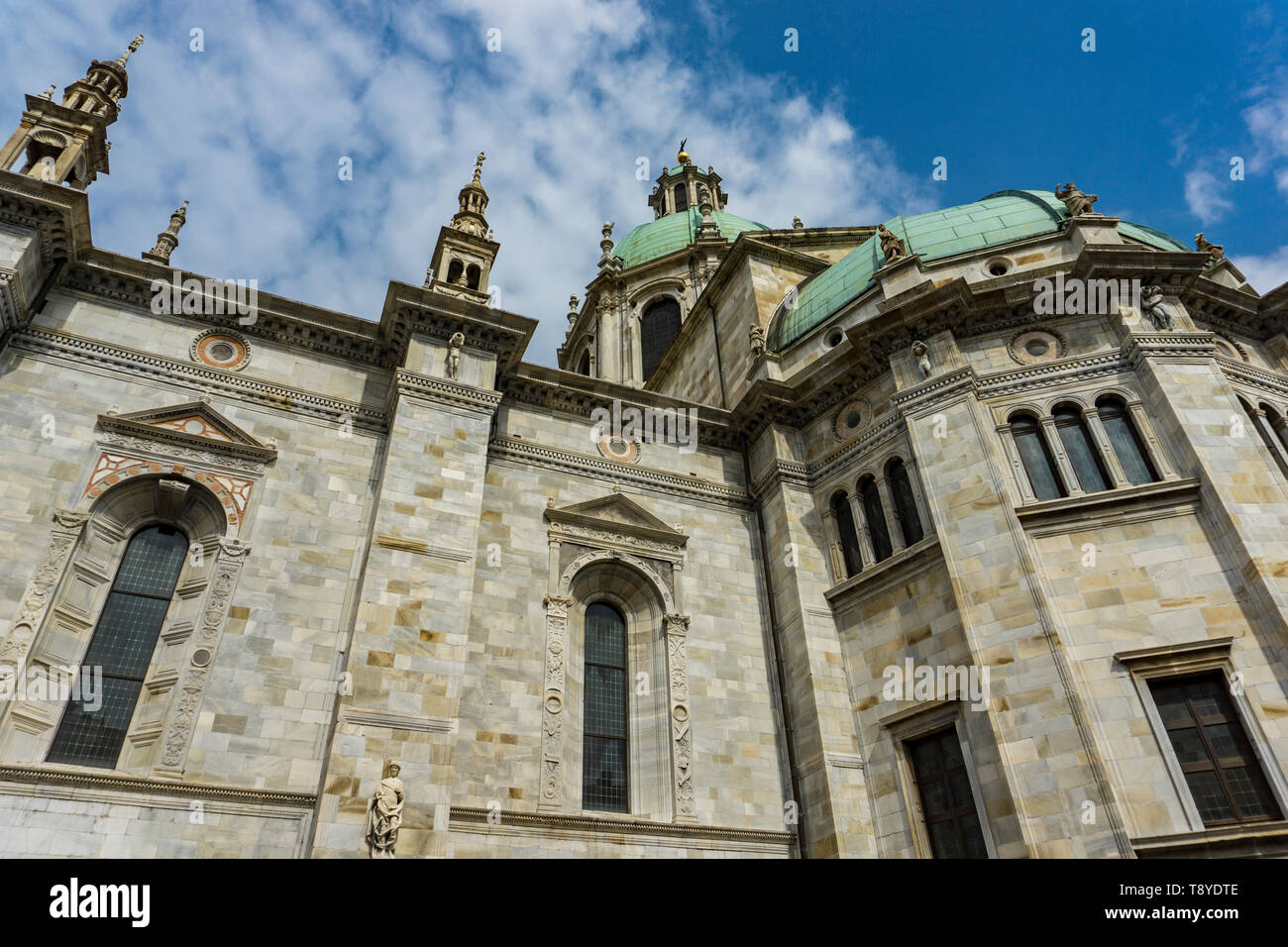 Como cathedral baroque style hi-res stock photography and images - Alamy