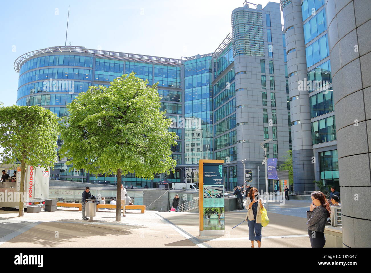 Sheldon Square, Paddington, London, UK Stock Photo - Alamy