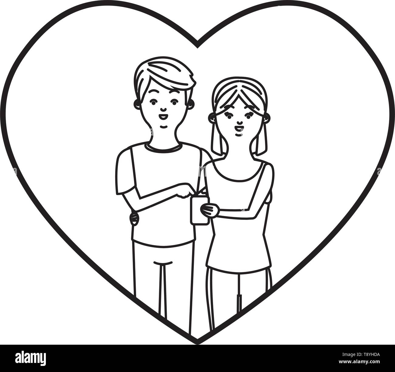 Millennial relationship Black and White Stock Photos & Images - Alamy