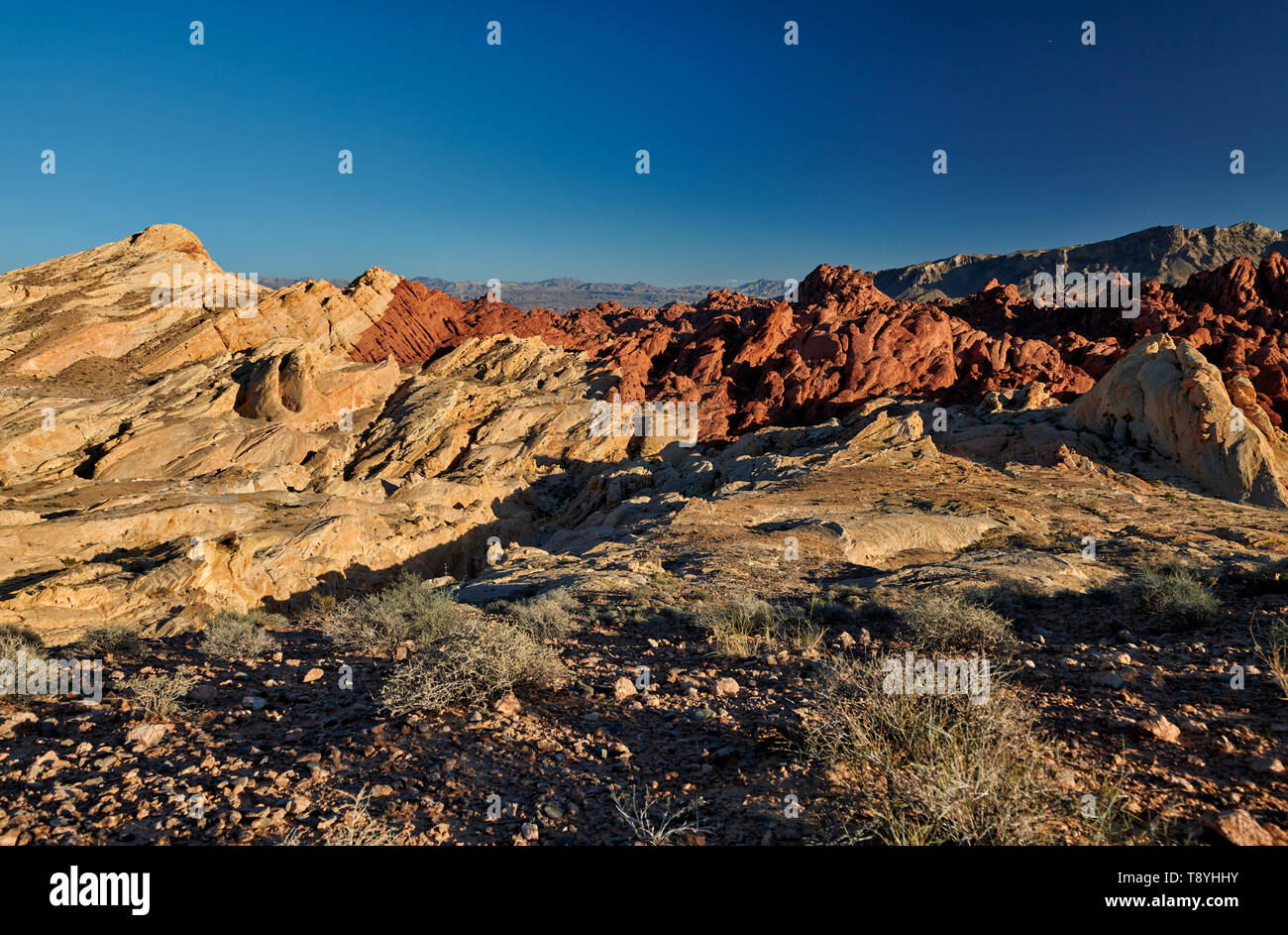 stone structures of Valley of Fire State Park, Nevada, USA, North ...