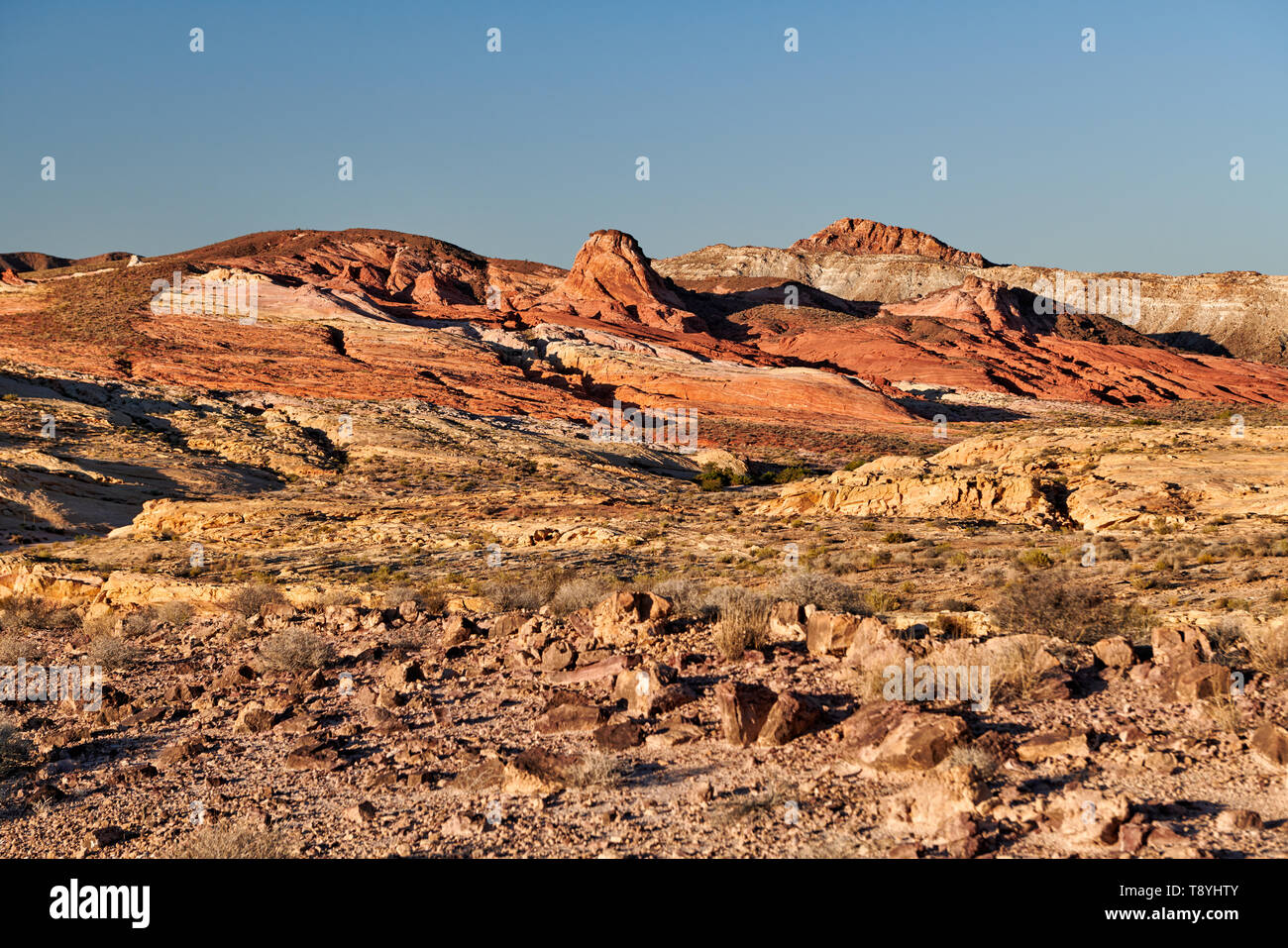 stone structures of Valley of Fire State Park, Nevada, USA, North ...