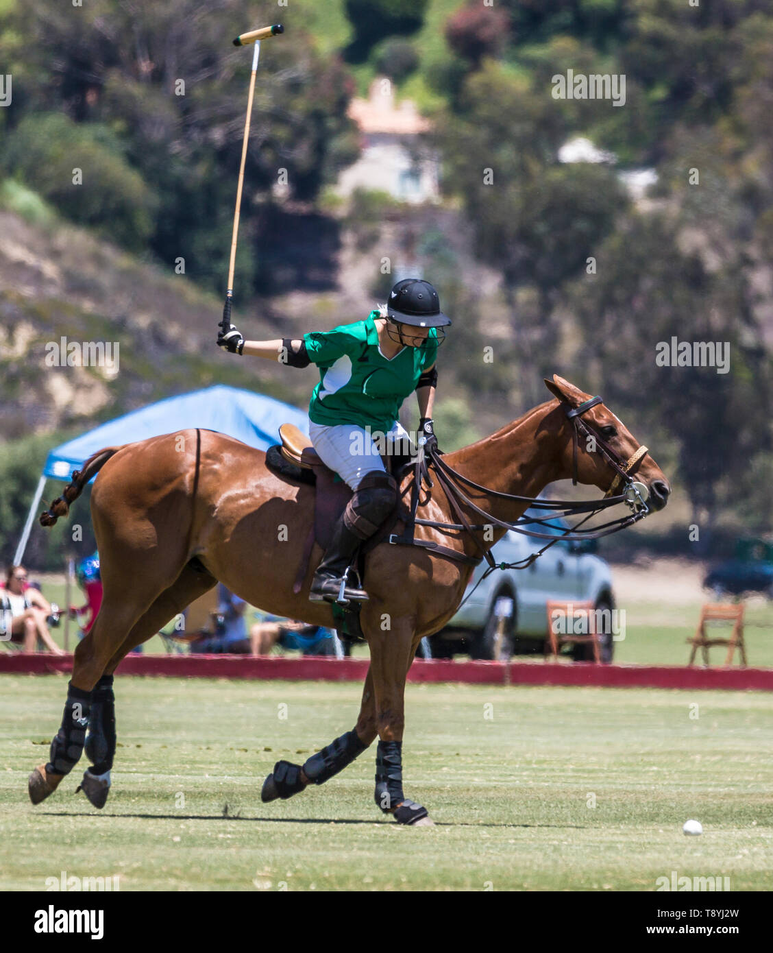polo players, san diego polo club Stock Photo - Alamy