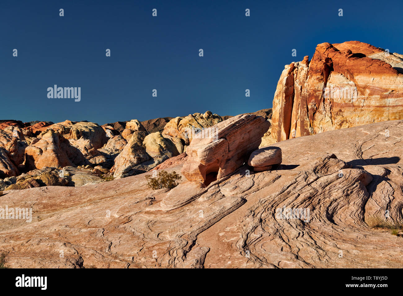 stone structures of Valley of Fire State Park, Nevada, USA, North ...