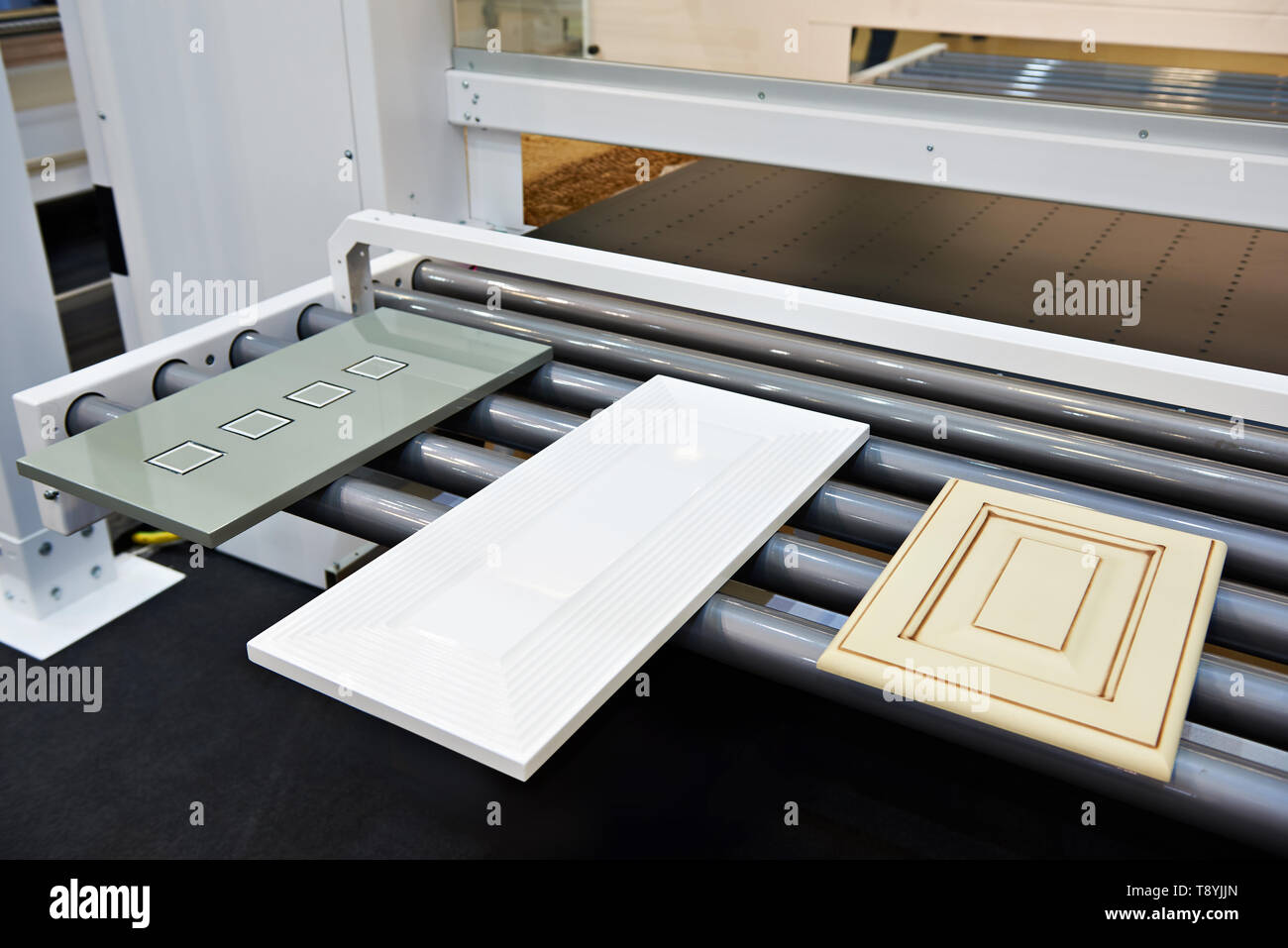 Wood furniture factory machine hi-res stock photography and images - Alamy