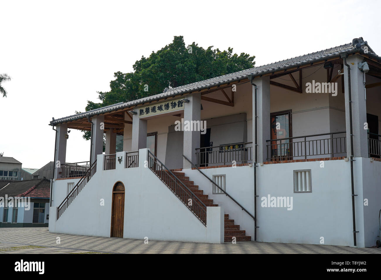 Anping Old Fort in Tainan, Taiwan. Anping Fort is built on the ...