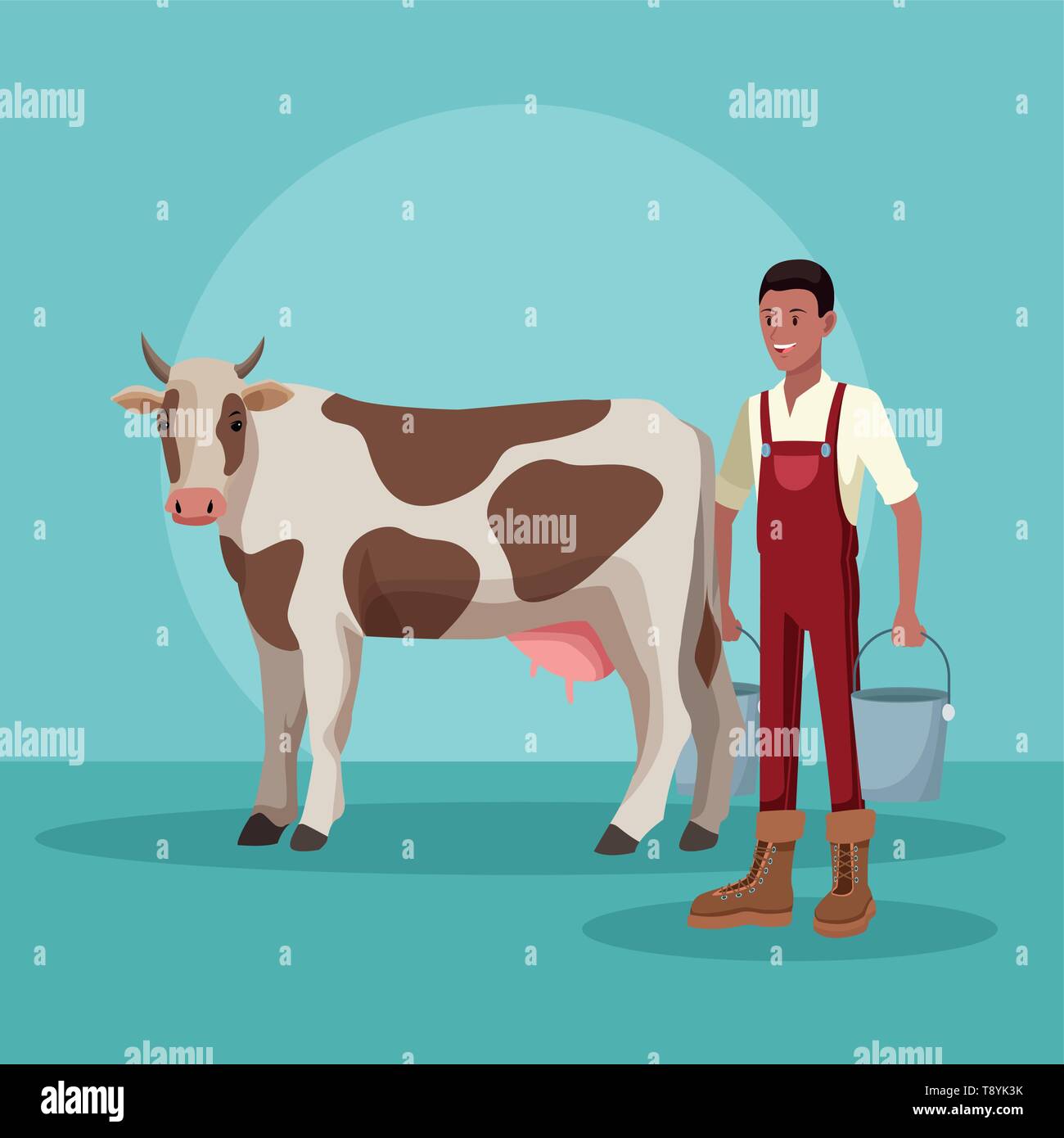 Farm rural cartoons Stock Vector Image & Art - Alamy