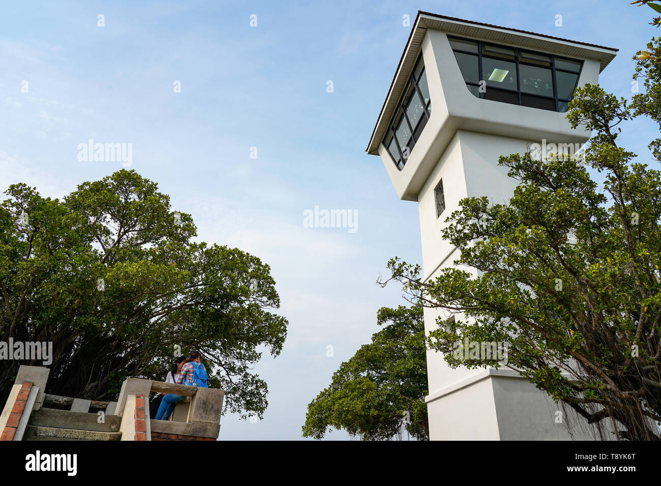 Anping Old Fort in Tainan, Taiwan. Anping Fort is built on the ...