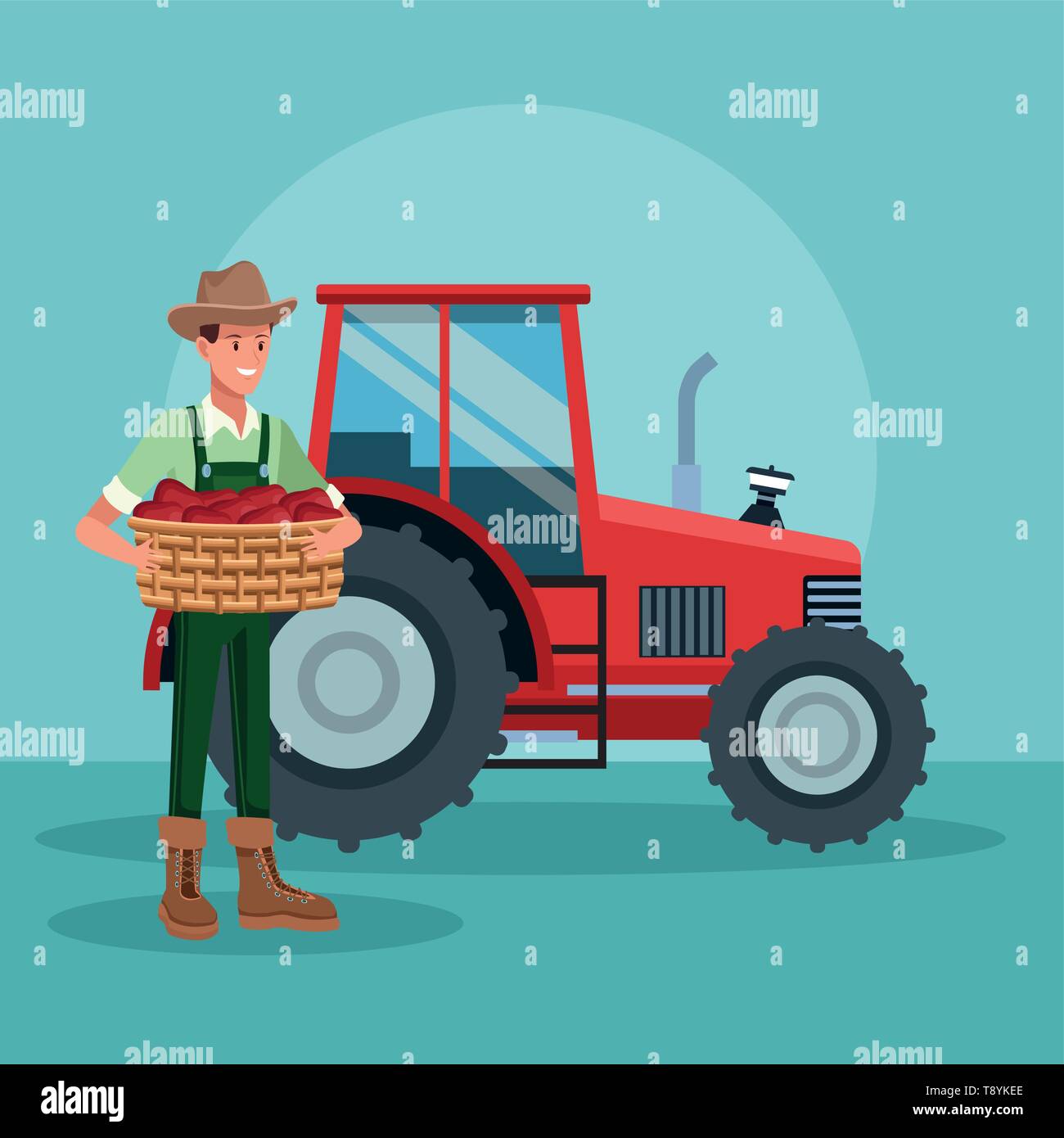 Farm rural cartoons Stock Vector Image & Art - Alamy