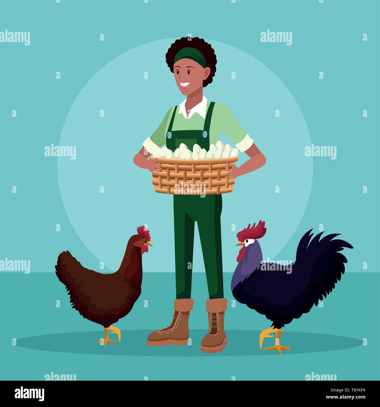 Farm rural cartoons Stock Vector Image & Art - Alamy