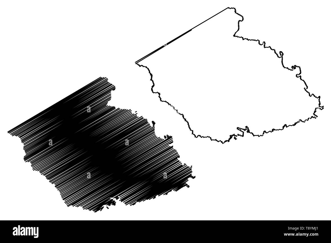 Burleson County, Texas (Counties in Texas, United States of America,USA ...