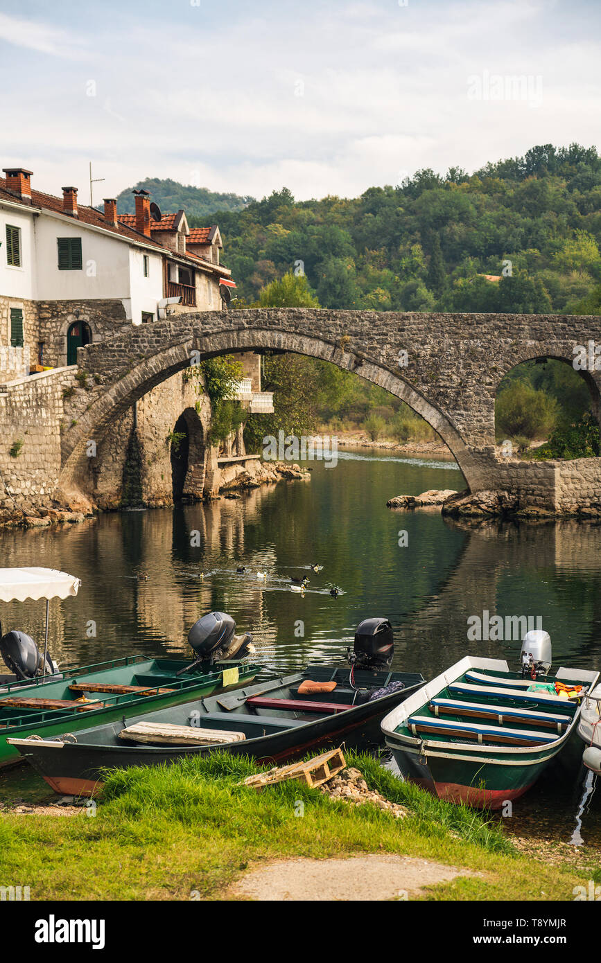Rijeka Crnojevića bridge (Montenegrin: Most na Rijeci Crnojevića ...